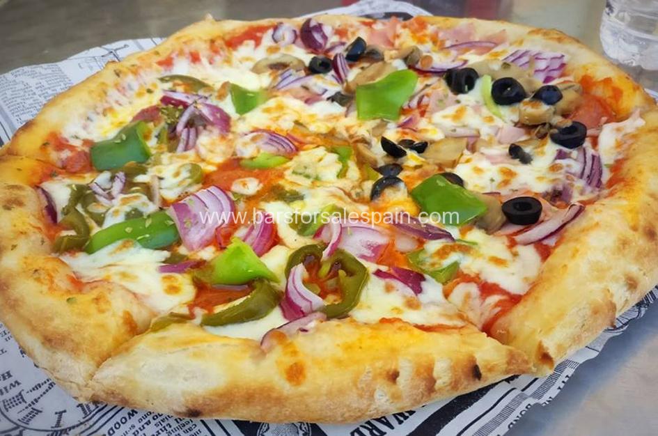 Very Busy Pizza Take Away In Sabinillas - Bars for sale Spain
